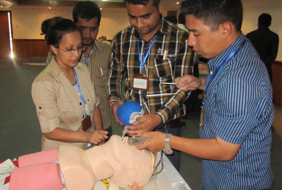 Training on saving seriously injured concludes in Pokhara