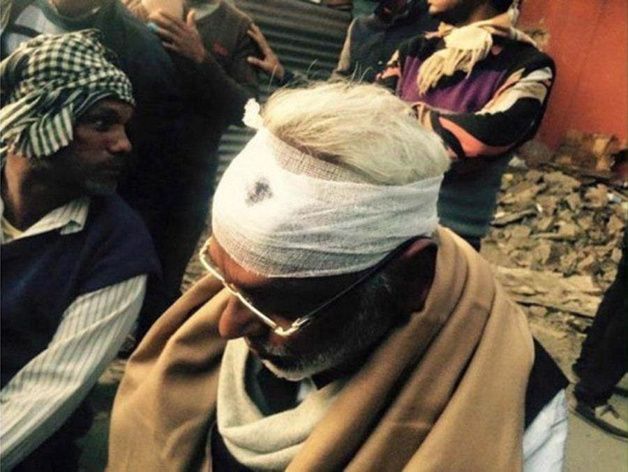 Mahato injured in clash with police at Jogbani border