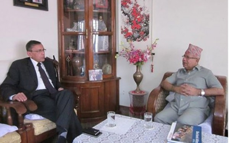 Indian ambassador Rae meets political leaders