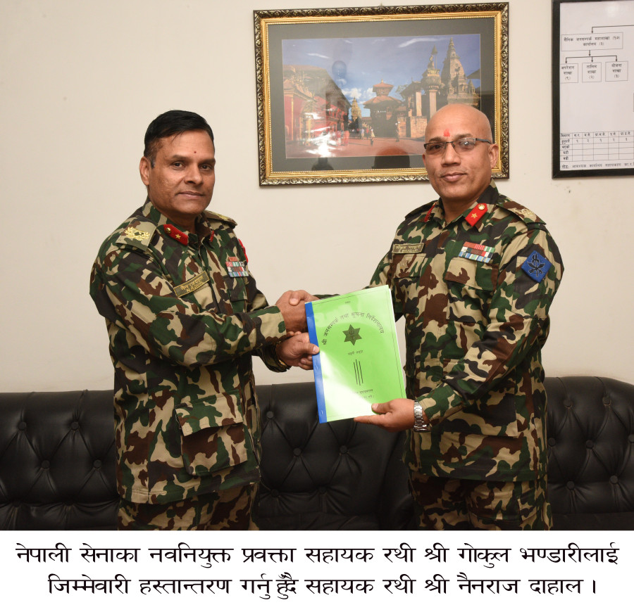 Birgadier General Bhandari appointed Nepal Army spokesman
