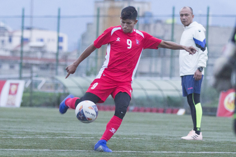 Bhandari scores four goals in Nepal's convincing win