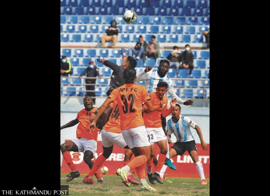 APF fight back to stun MMC 3-1