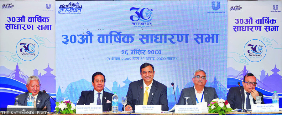 Unilever holds 30th annual general meeting