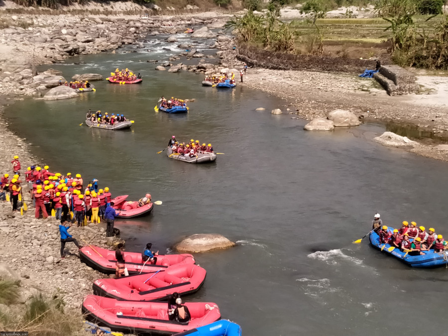 Rafting activities back to normal in Bhotekoshi and Sunkoshi rivers