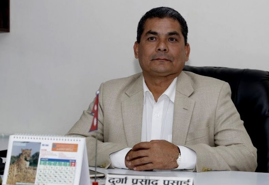 Man arrested on charge of issuing death threats to Durga Prasai