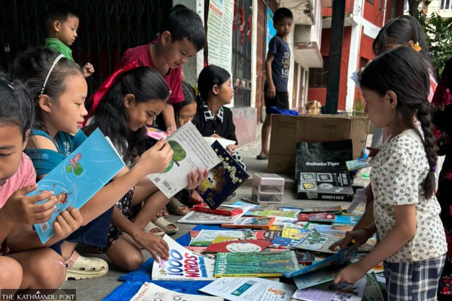 A community library for children