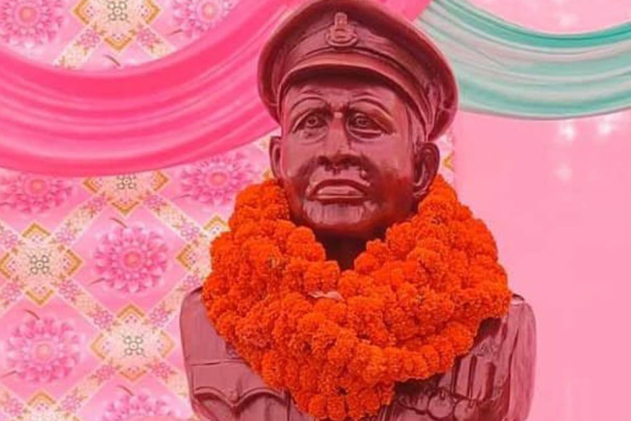 Bust of Bahadur Singh Baral unveiled